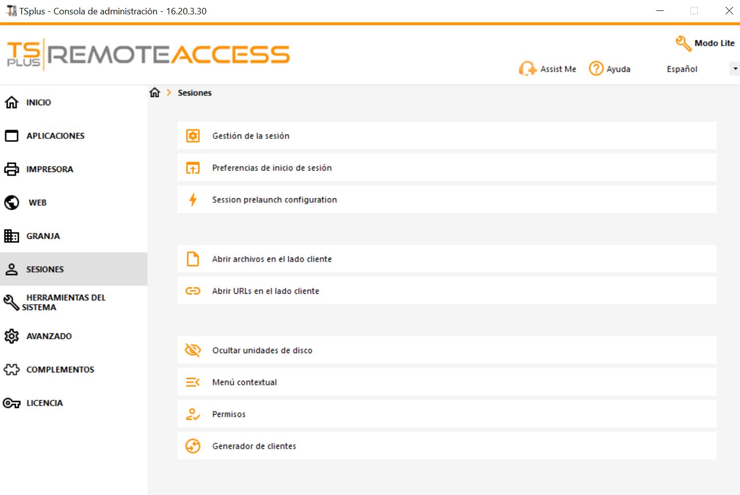 Manual TSPlus – tsplus